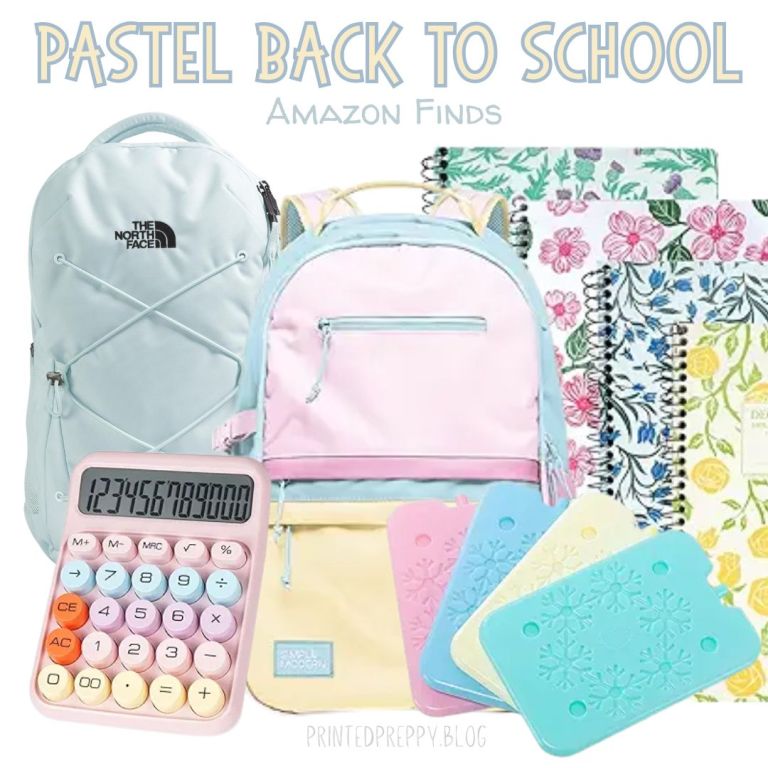 The Back to School Pastel Edit – Printed Preppy Blog